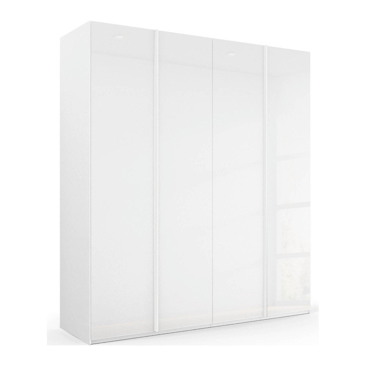 Get Symphony 201cm Glass 4 Door Hinged Wardrobe - Pendle Village Furniture Get Symphony 201cm Glass 4 Door Hinged Wardrobe - Pendle Village Furniture